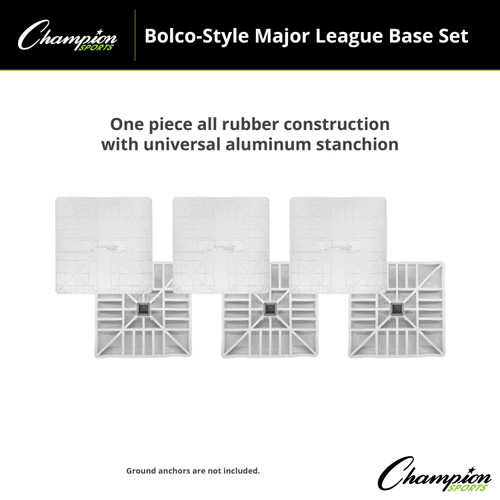 BOLCO STYLE MAJOR LEAGUE BASE SET - Champion Sports