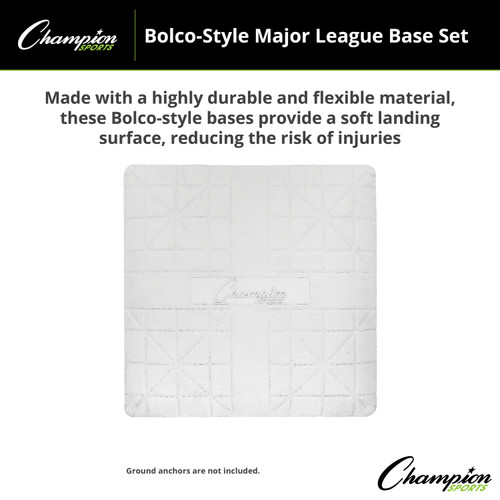 BOLCO STYLE MAJOR LEAGUE BASE SET - Champion Sports