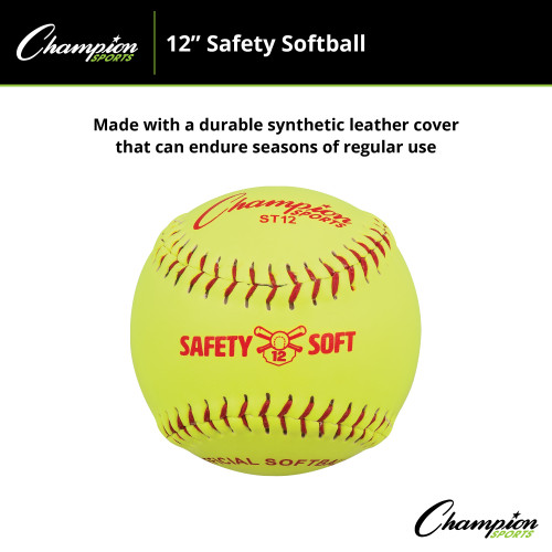 SAFETY SOFTBALLS - Champion Sports