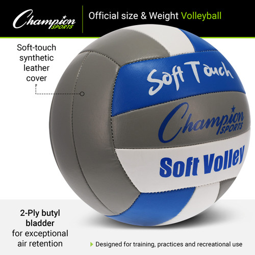 SOFT TOUCH VOLLEYBALL - Champion Sports