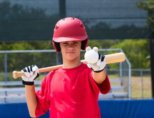 DIMPLED PITCHING MACHINE BASEBALLS - Champion Sports