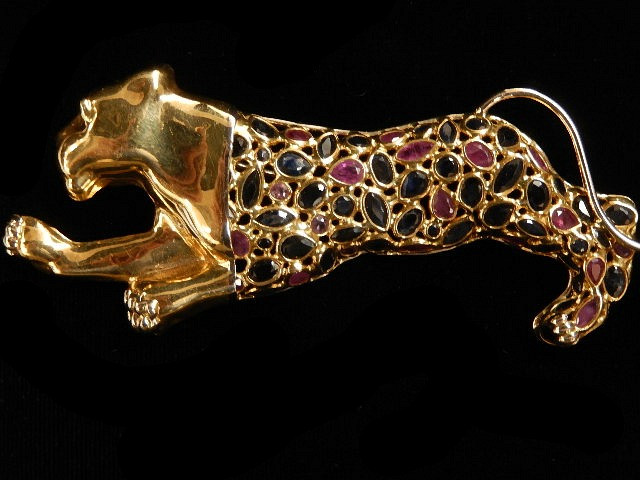 TURQUISE~RUBY PIN | Antique Womens Pins NYC | Vintage Womens Brooches ...