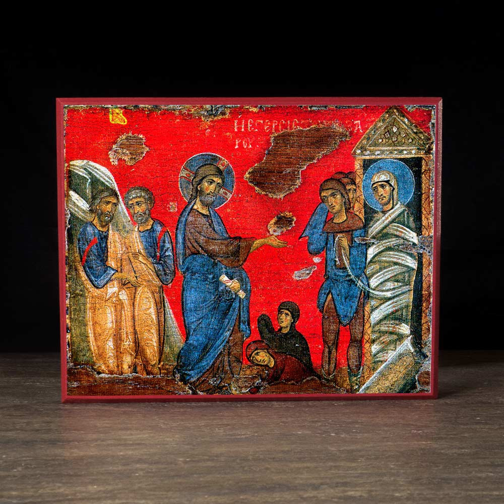 Resurrection of Lazarus (XIIc) Icon - F172 - Legacy Icons