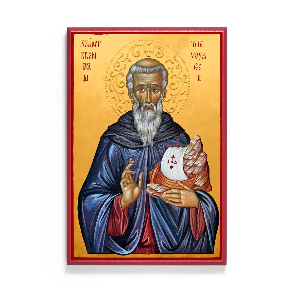 Saint Brendan the Voyager | Legacy Icons