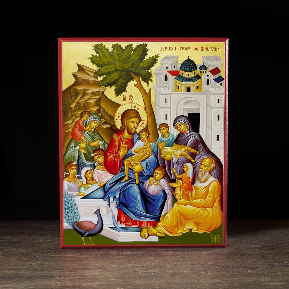 Christ Blessing the Children Orthodox Icon | Legacy Icons