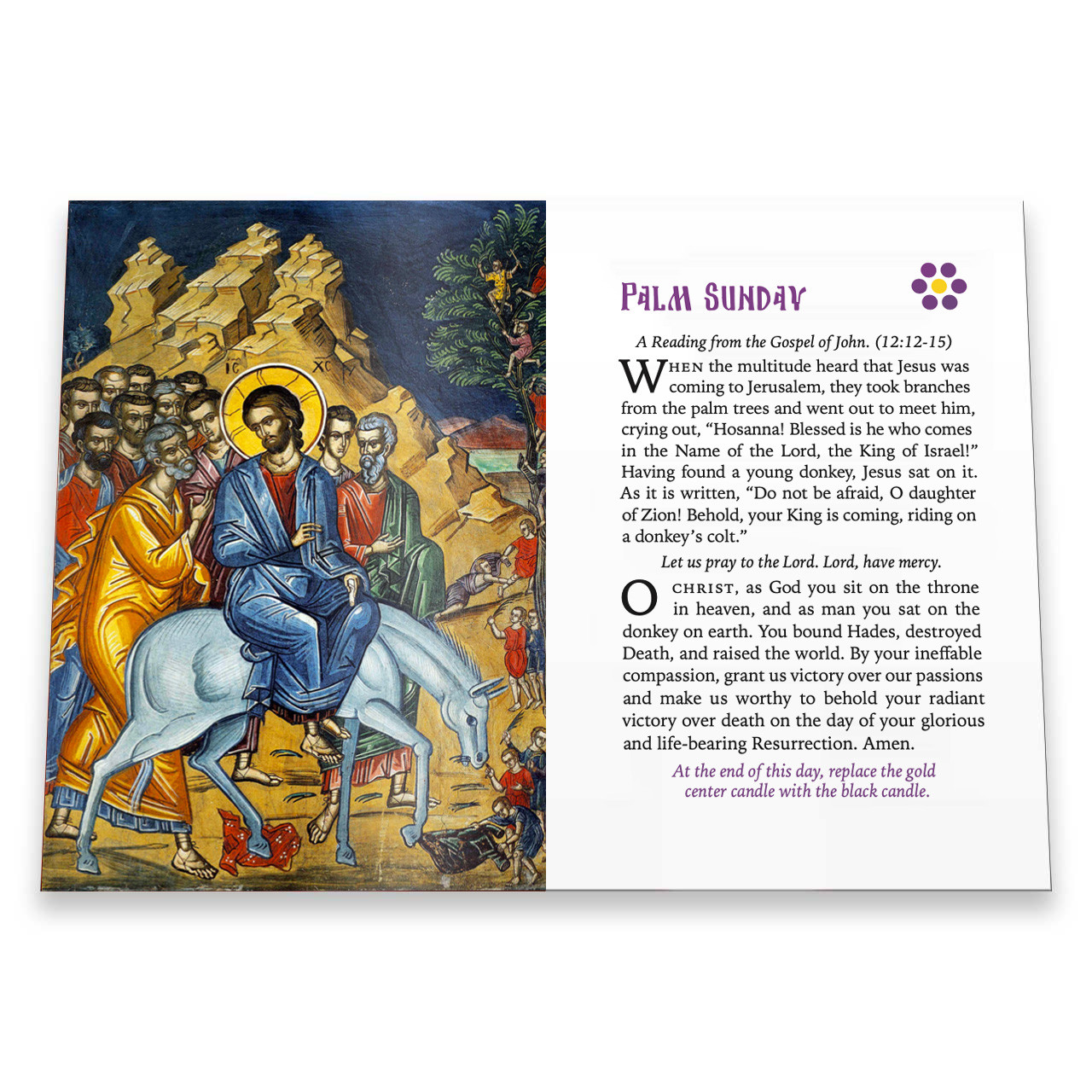 Orthodox Lenten Wreath: A Daily Devotion - Legacy Icons