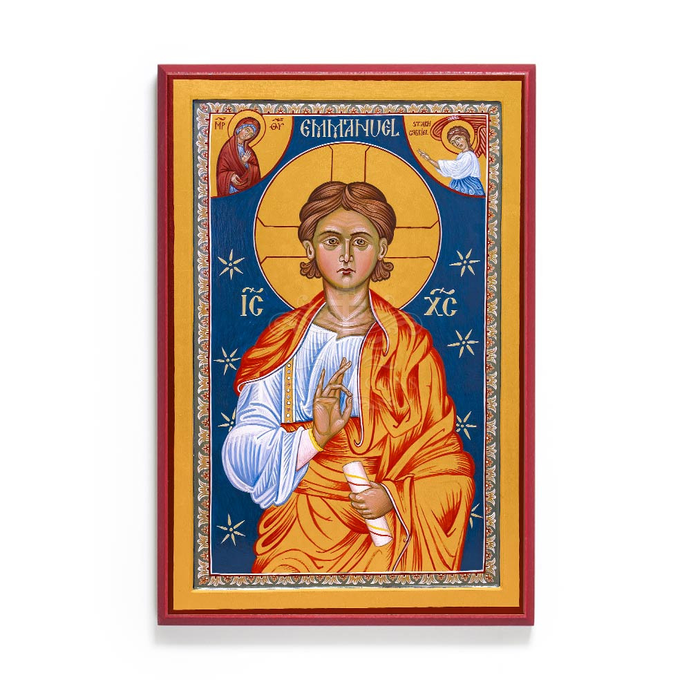 Christ "Emmanuel" Icon - X102 - Legacy Icons