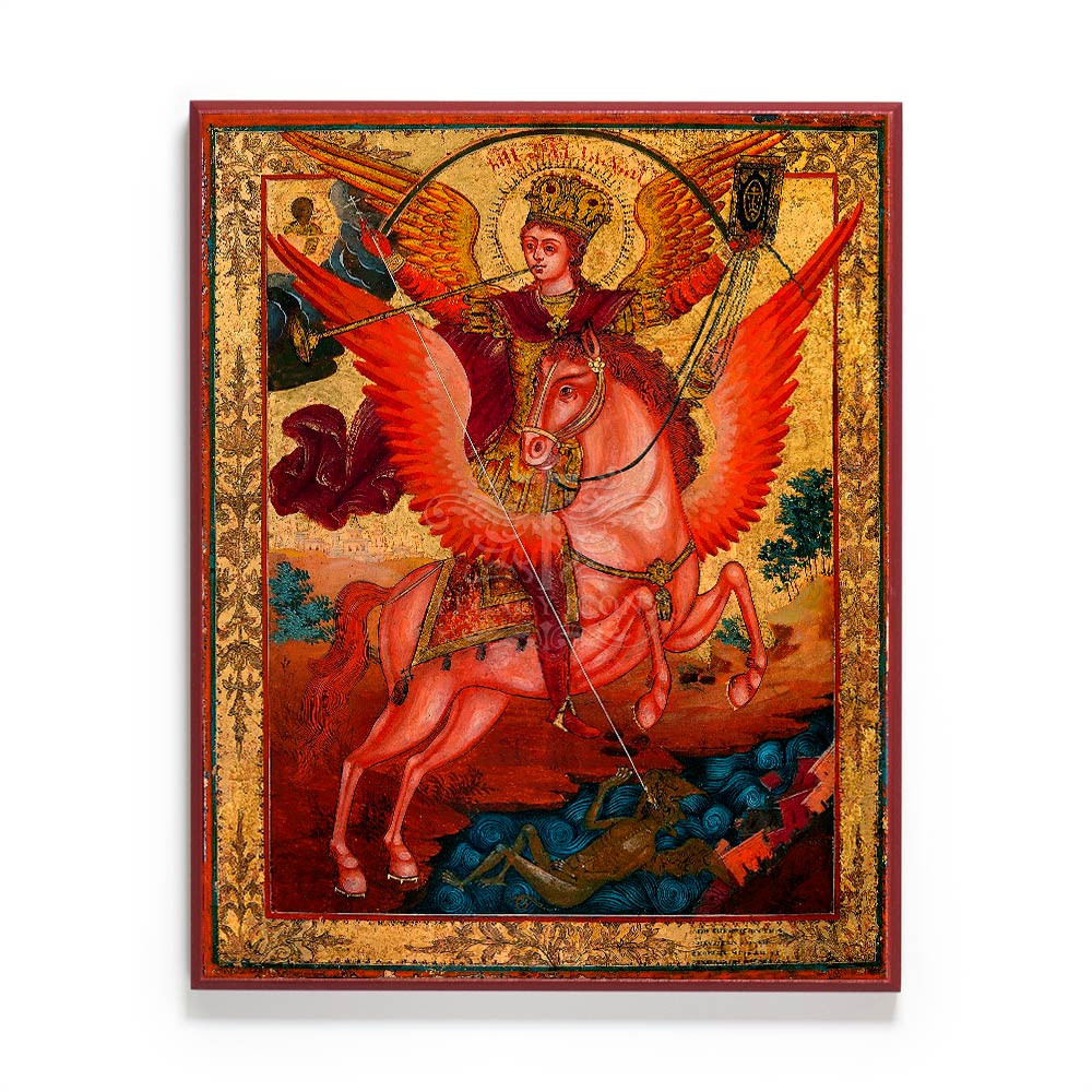 Archangel Michael of the Apocalypse (XVIIIc) Icon - S127 - Legacy Icons