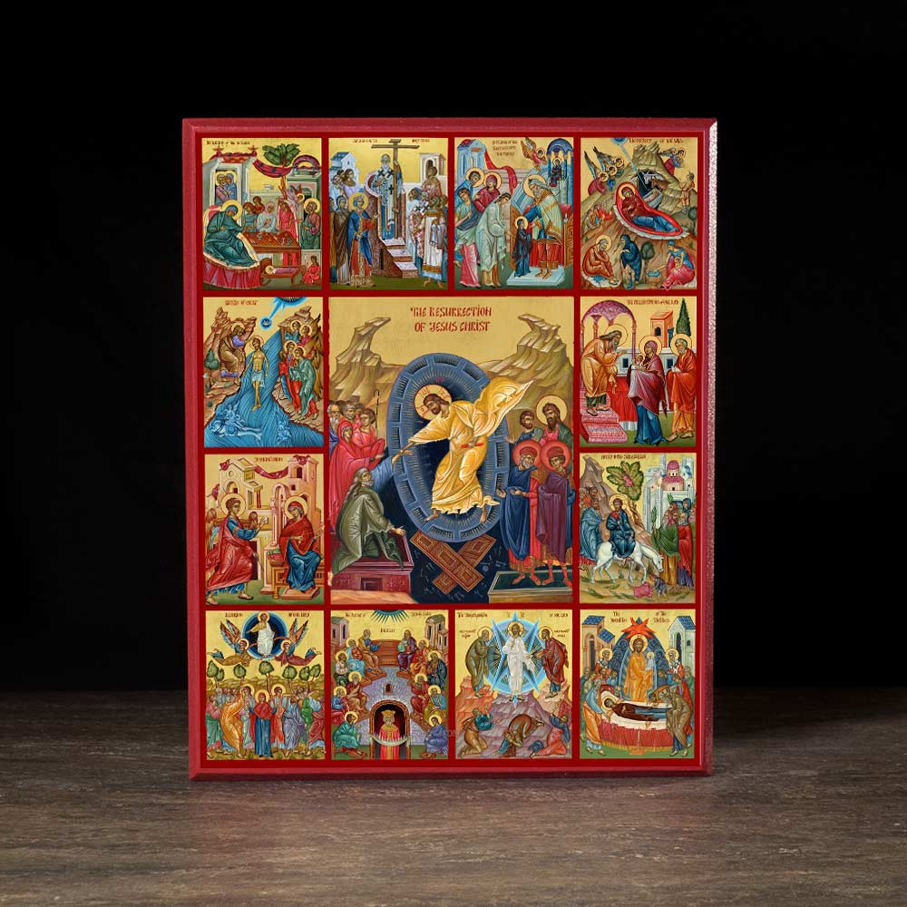 12 Great Feasts Orthodox Icon | Legacy Icons