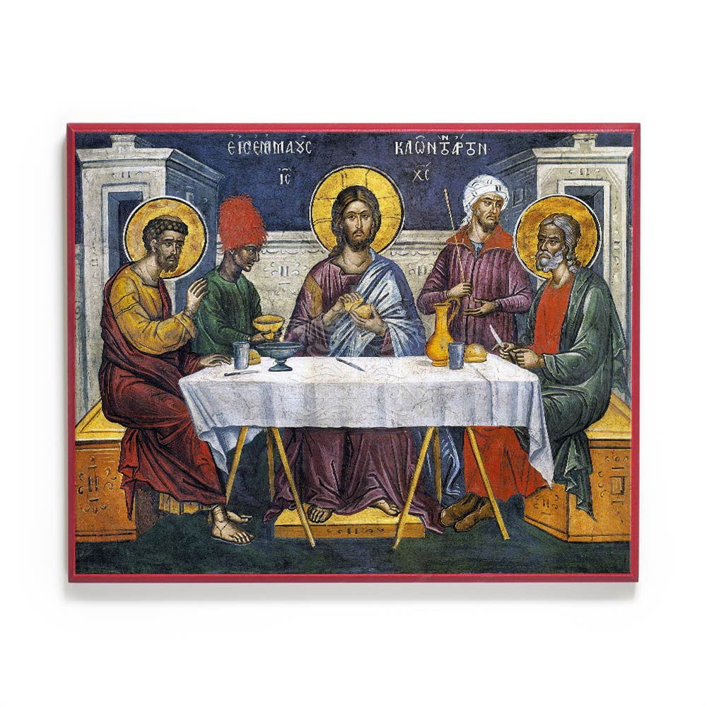 The Supper at Emmaus (Athos) Icon - F240 - Legacy Icons