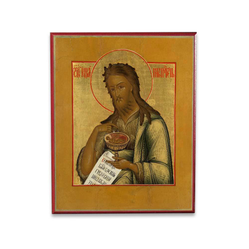 Saint John the Baptist Icon by Legacy Icons