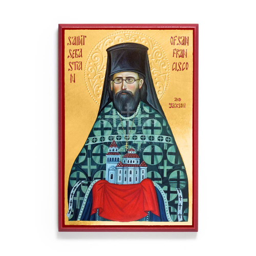 Saint Sebastian of San Francisco and Jackson Icon by Legacy Icons