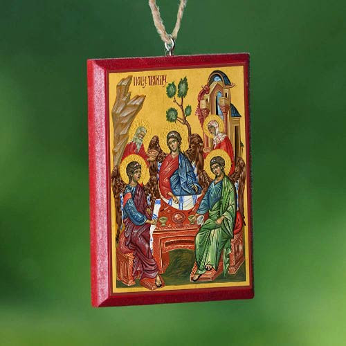 Christ / Holy Trinity Mirror Icon - Legacy Icons