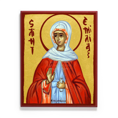 Saint Emilia Icon by Legacy Icons