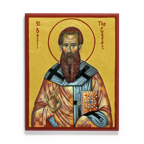 Saint Basil the Great Icon by Legacy Icons