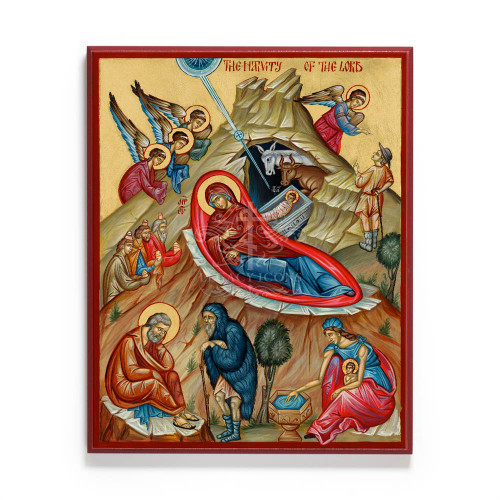 Nativity of Christ (Christmas) Orthodox Icon | Legacy Icons
