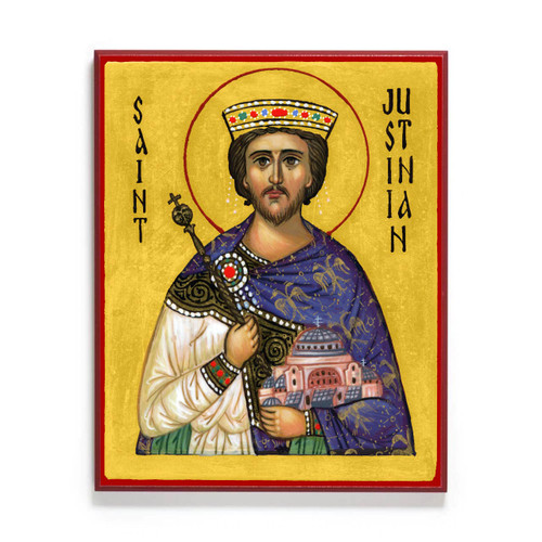Saint Justinian the Great Icon - S532 - Legacy Icons