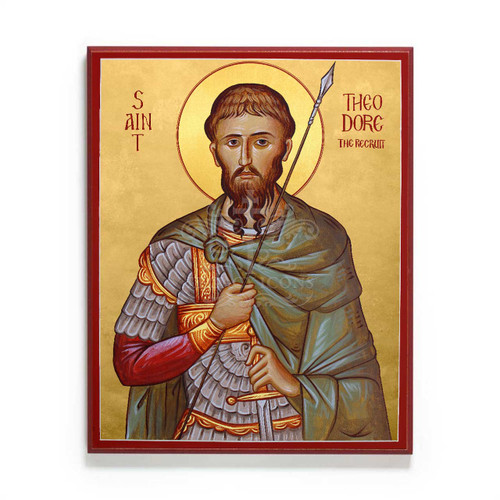 Saint Theodore the Recruit (XXIc) Icon - S572 - Legacy Icons
