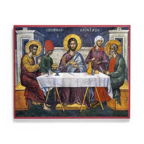 The Supper at Emmaus (Athos) Icon - F240 - Legacy Icons