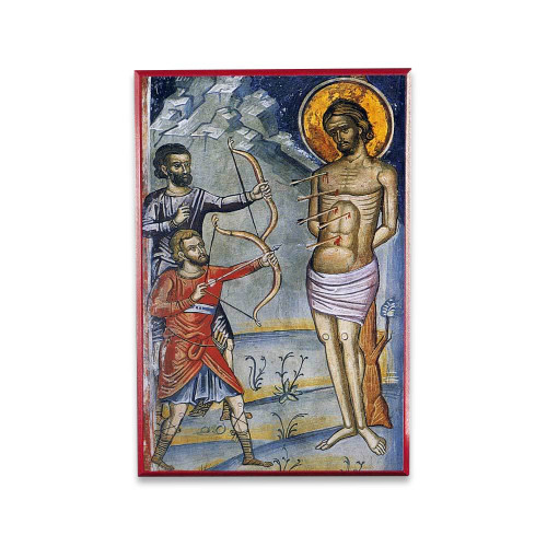 Martyrdom of Saint Sebastian Icon by Legacy Icons
