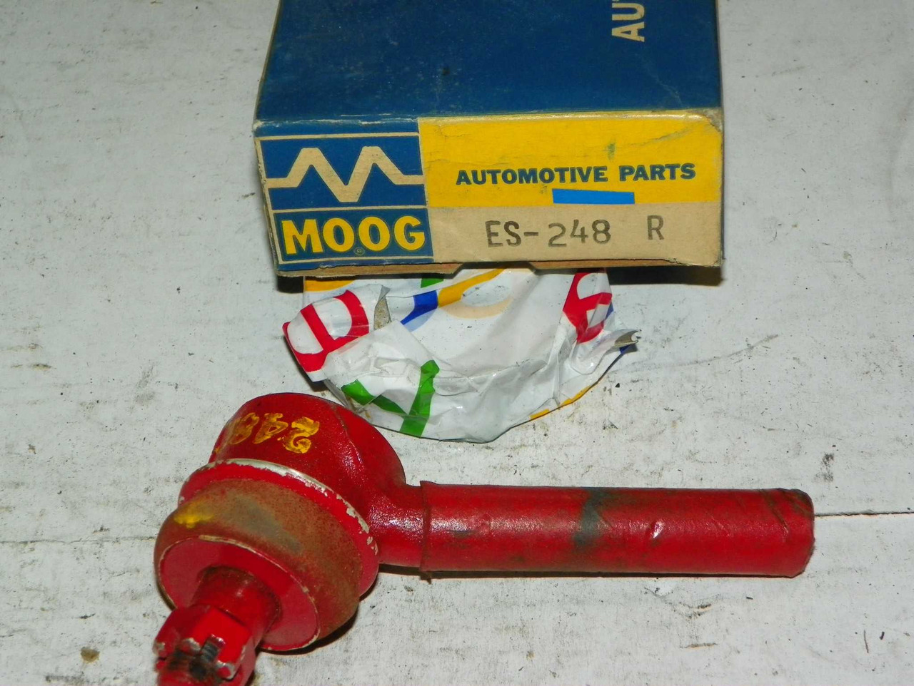 New Moog Tie Rod Ends Moog ES-248R 1939-47; 1952-56 Ford Tractor Rear ...