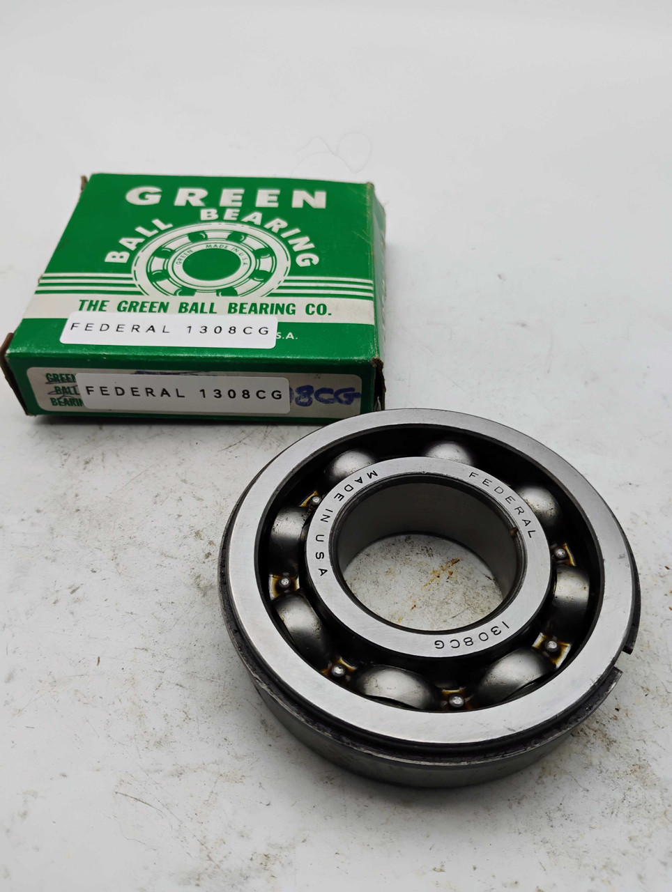 Federal 1308CG Ball Bearing NOS Made in USA - Old Car Parts NW (OCPNW)