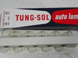 New Tung-Sol NOS Tung-Sol # 67 12V 4CP Auto Lamp 10 Bulb Pack Made in ...
