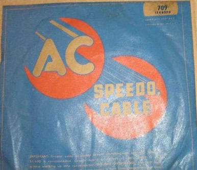 New AC Delco NOS OEM 1568070 AC Speedometer Cable # 709 | Old Car Parts ...