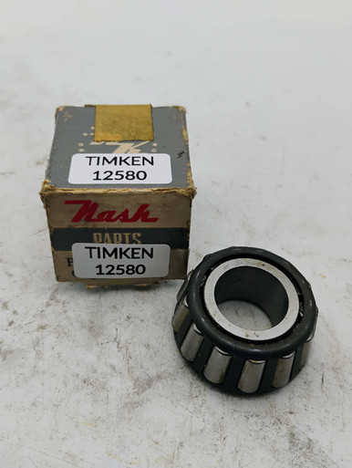 New Timken Timken 12580 Tapered Roller Bearing Cone NOS Made in USA | Old Car Parts NW (ocpnw. com)