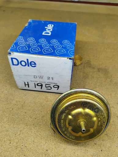 New Dole Dole DW21 Water Valve Assembly Made in USA NORS | Old Car ...