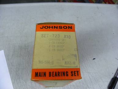 New SET-723 X10 Johnson Engine Bearings | Old Car Parts NW (ocpnw.com)