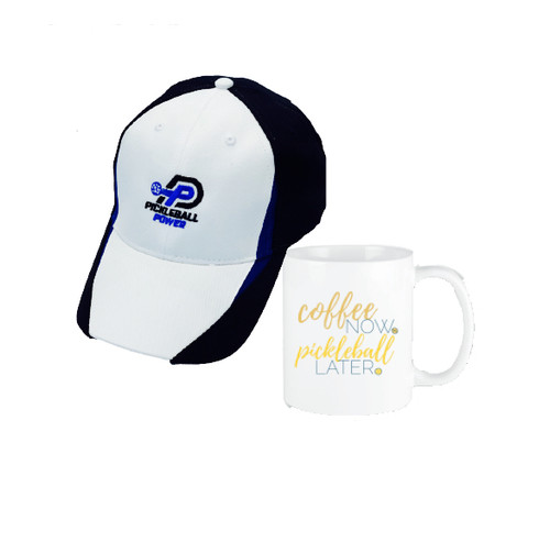 Pickleball Bundle - Ceramic - "Coffee Now - Pickleball Later" Mug ...