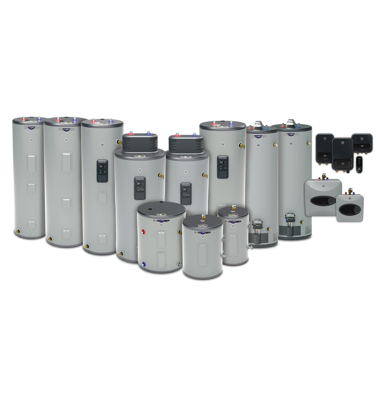 GE Smart 50 Gallon Short Electric Water Heater GE50S12BLM Air Water Division