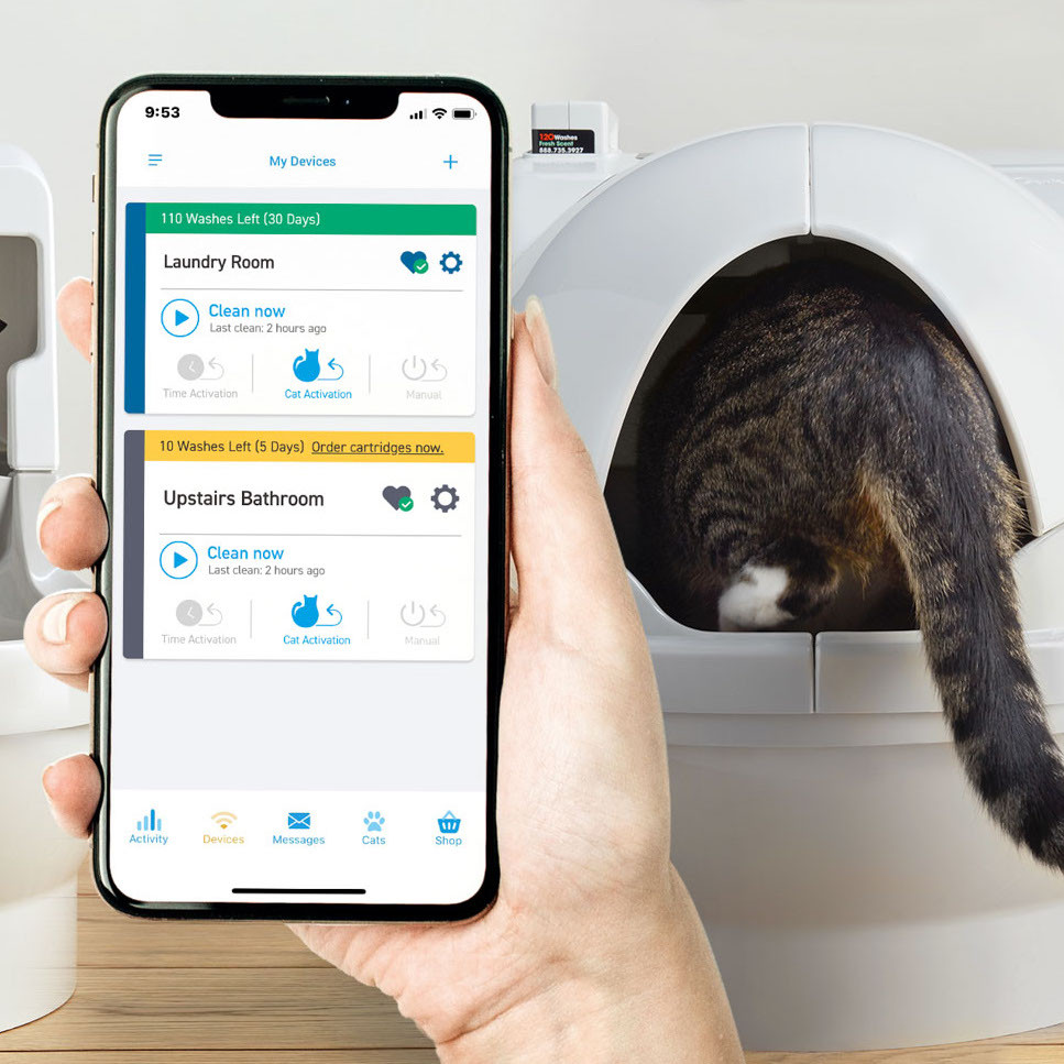 CatGenie A.I. Self-Washing Cat Litter Box