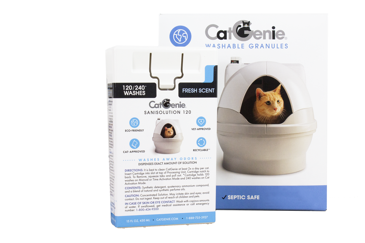 CatGenie A.I. Self-Washing Cat Litter Box