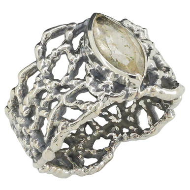 Quartz Sterling Silver Handmade Ring