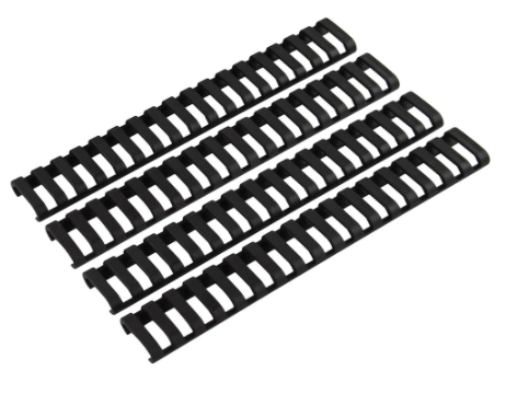 Picatinny Rubber Rail Inserts
