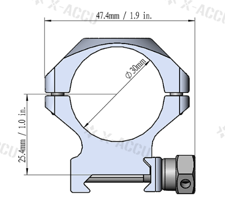 X-Accu - Premium Precision Scope Rings