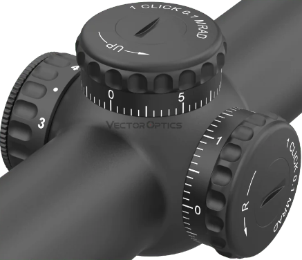 Continental 1-6x24 - Fiber Dot Reticle