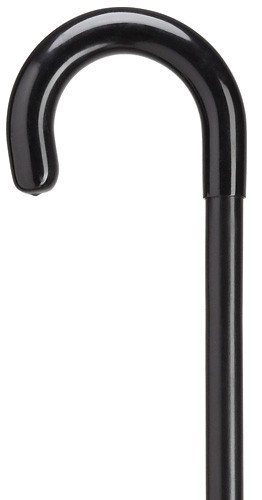 Two Tone Hardwood Crook Handle Walking Cane - Exquisite Canes