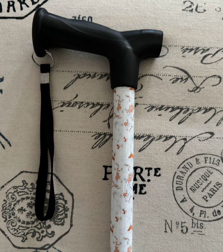 Drive Medical Ladies Aluminum Adjustable Cane-Modern White Marble ...