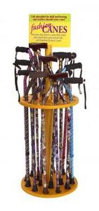 18 Walking Cane Display Rack - Exquisite Canes