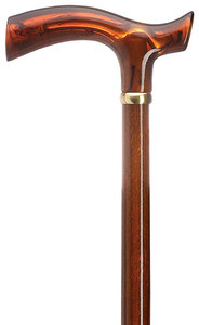 Amber Fritz Walking Cane - Exquisite Canes