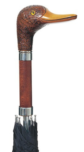 Mallard Duck Handle Umbrella - Exquisite Canes
