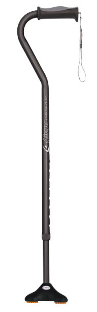 Airgo Comfort-Plus Cane with MiniQuad Ultra-stable Tip-Multiple Colors ...