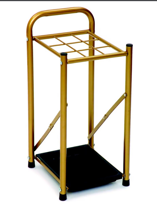 18 Walking Cane Display Rack-Gold - Exquisite Canes