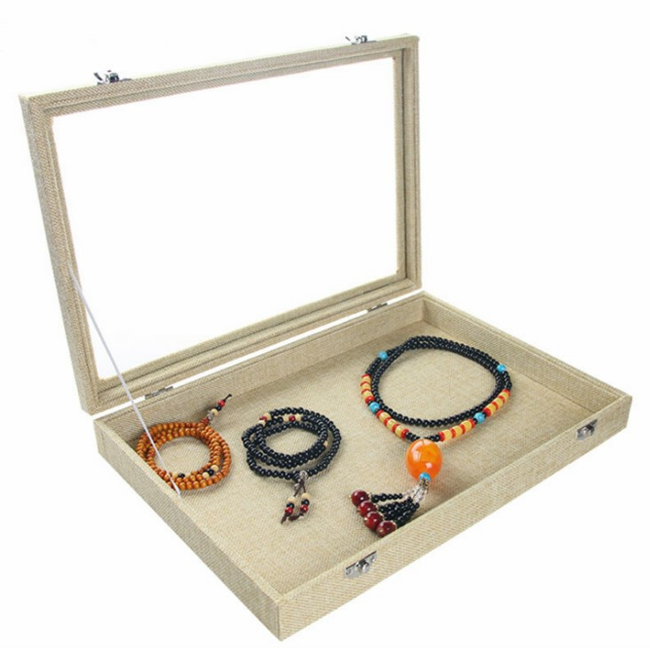 Buy Wholesale Acrylic Lid Necklace Bracelet Chain Display Case Tray ...