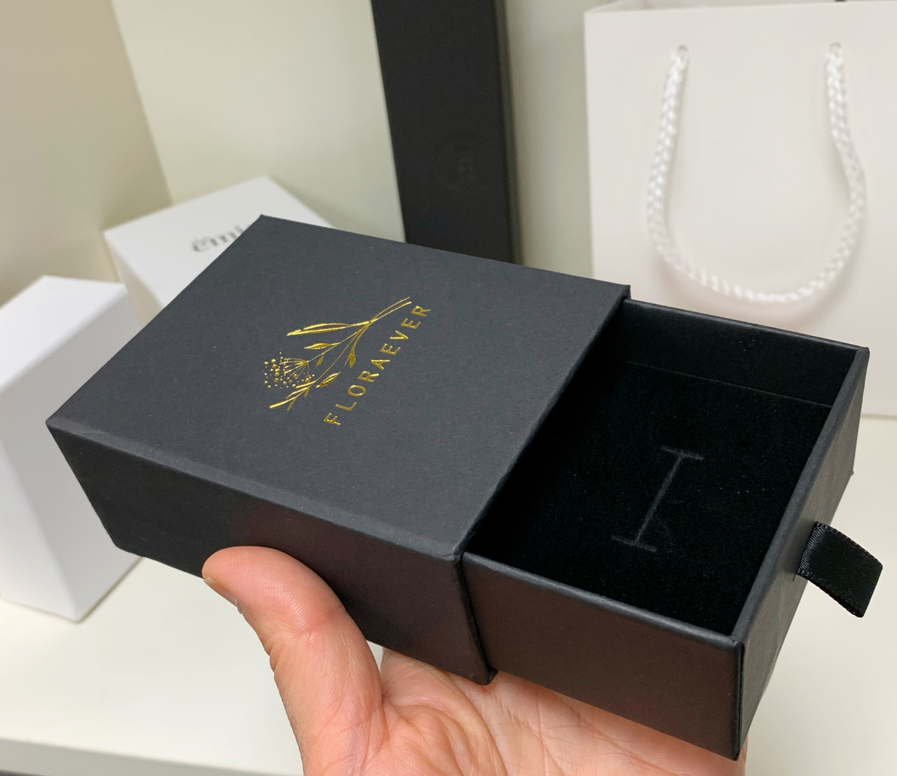 Custom Print Jewelry Slide Drawer Box - Zakka Canada