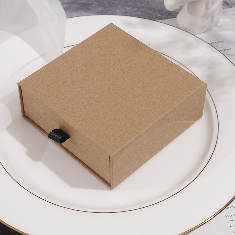 Jewellery Slide Drawer Box Kraft - Zakka Canada