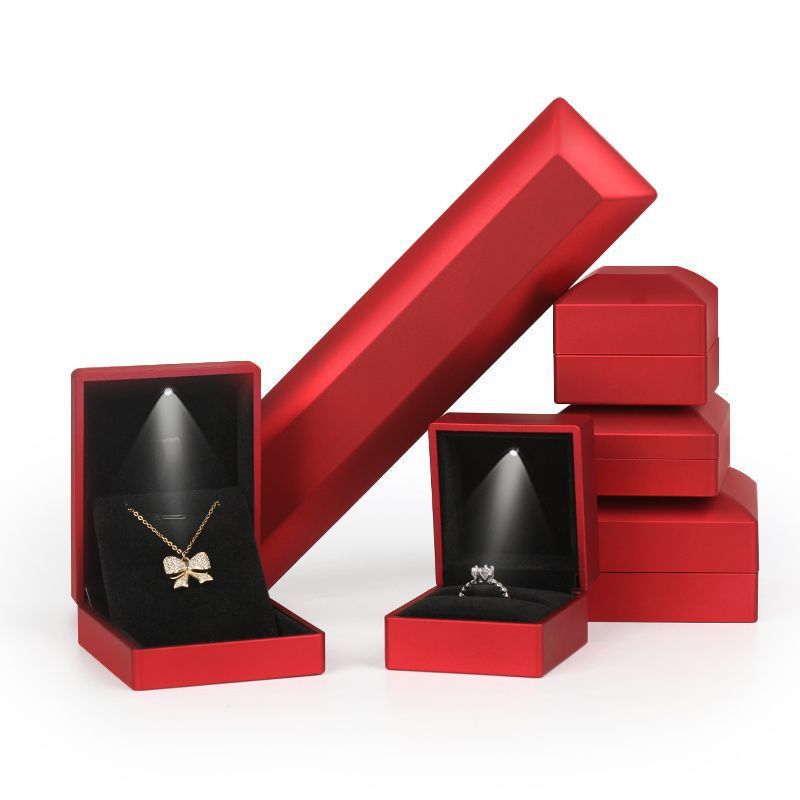 Custom Print LED Light Jewelry Box - Zakka Canada